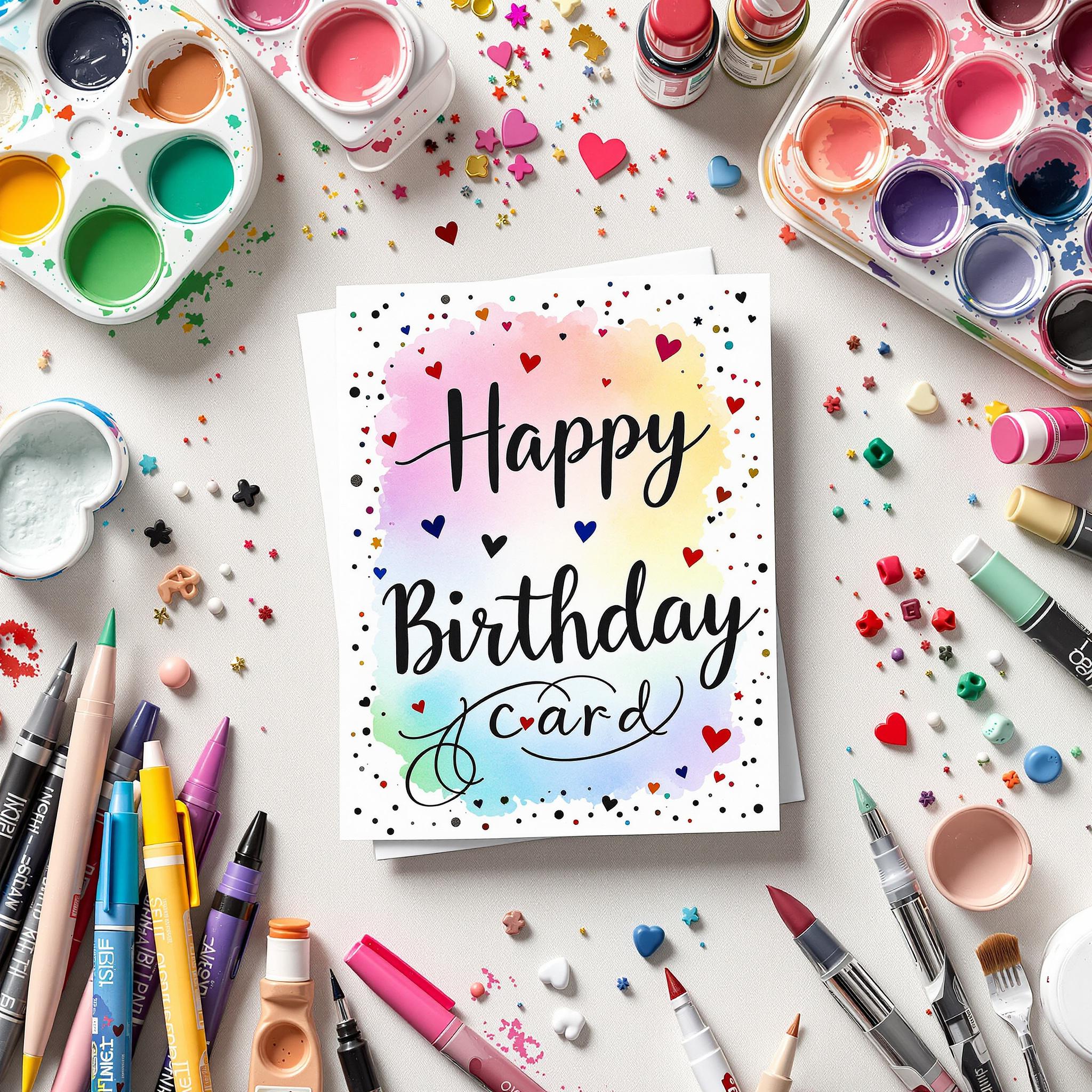 DIY carte d'anniversaire : créez une carte unique et personnalisée - Le ...