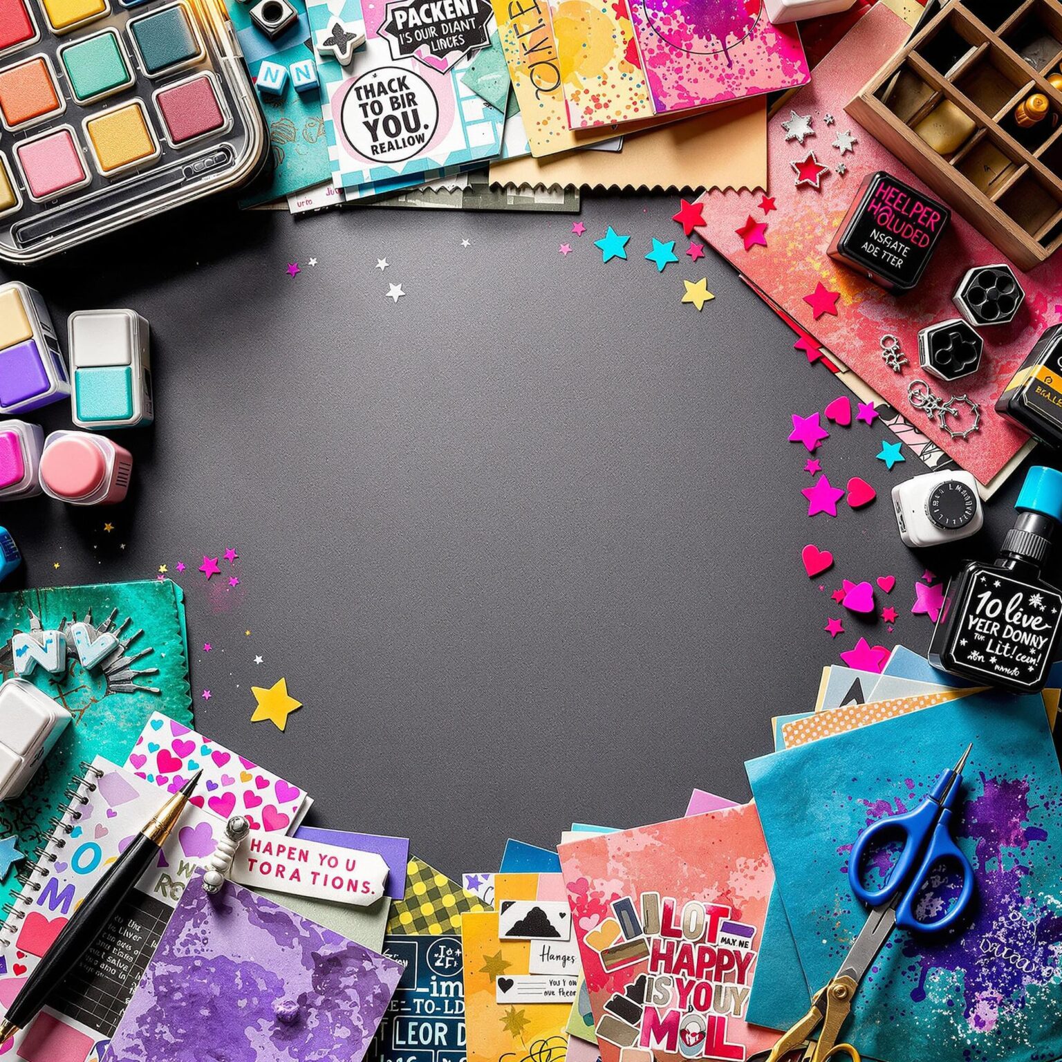 Découvrez les encres de scrapbooking : types et techniques d ...