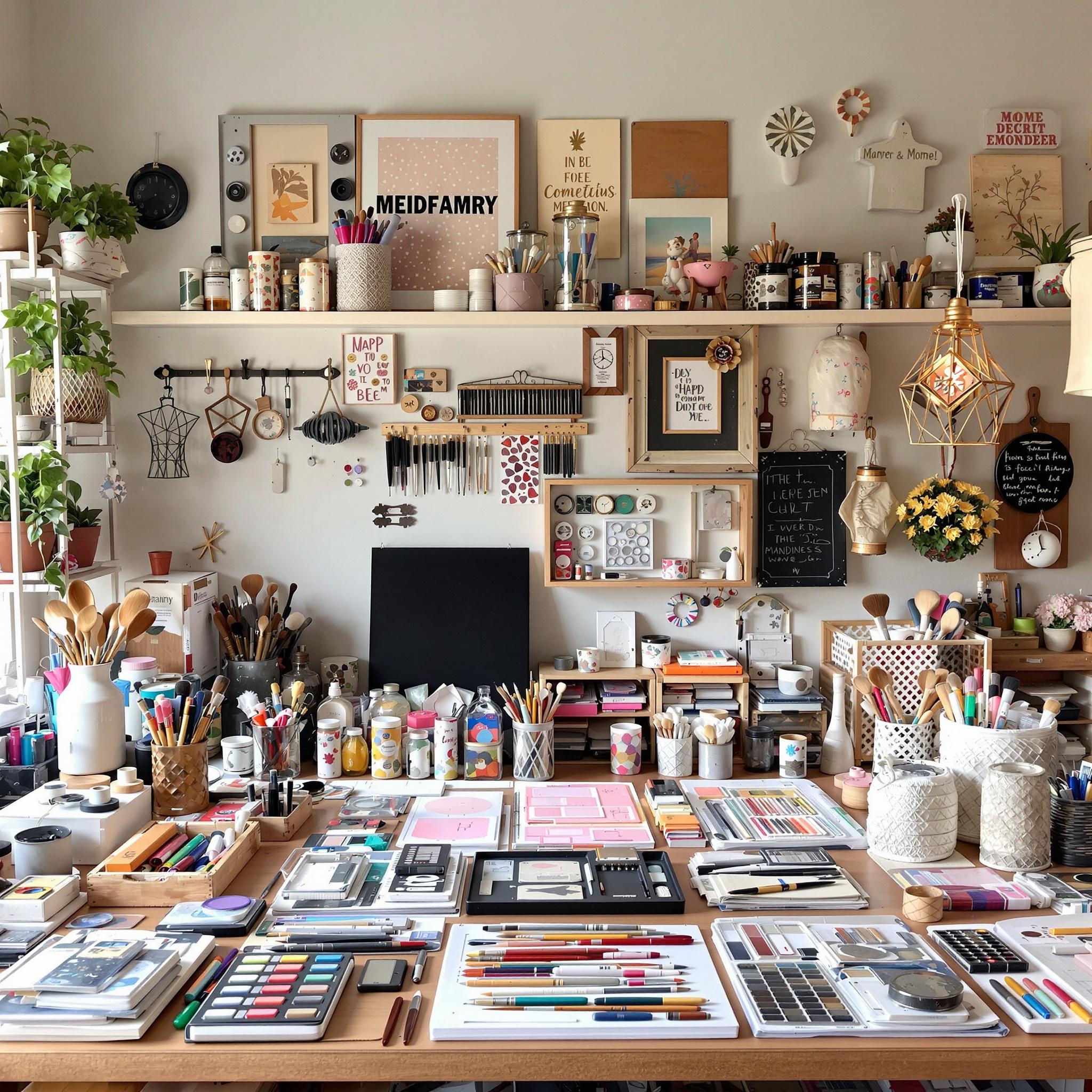 Rangement atelier créatif : astuces pour un espace organisé et ...