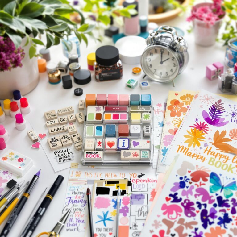 Tampon pour scrapbooking : un incontournable pour vos créations - Le ...