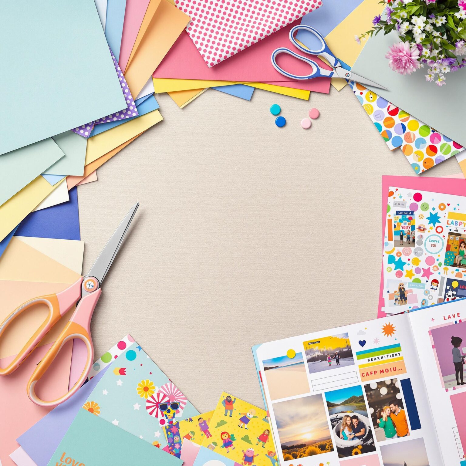 Conseils et équipement scrapbooking : guide pour débutants - Le Loisir ...